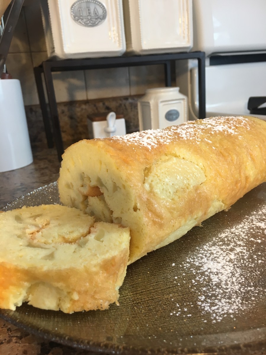Apple Roll Cake – The Lazy Girl's Kitchen